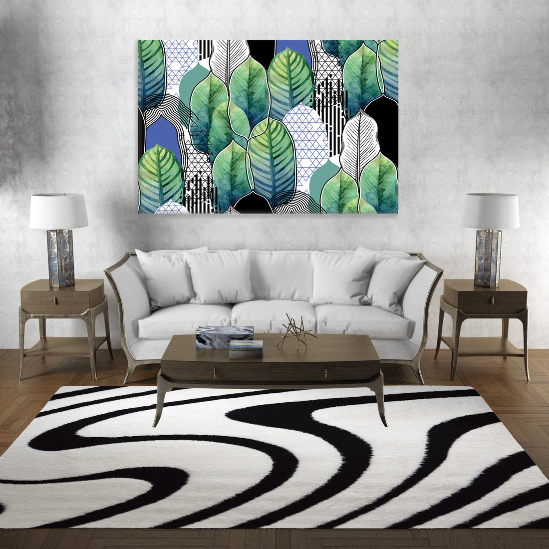 3D SHAGGY Rug Winding Pattern – GrakoDesign